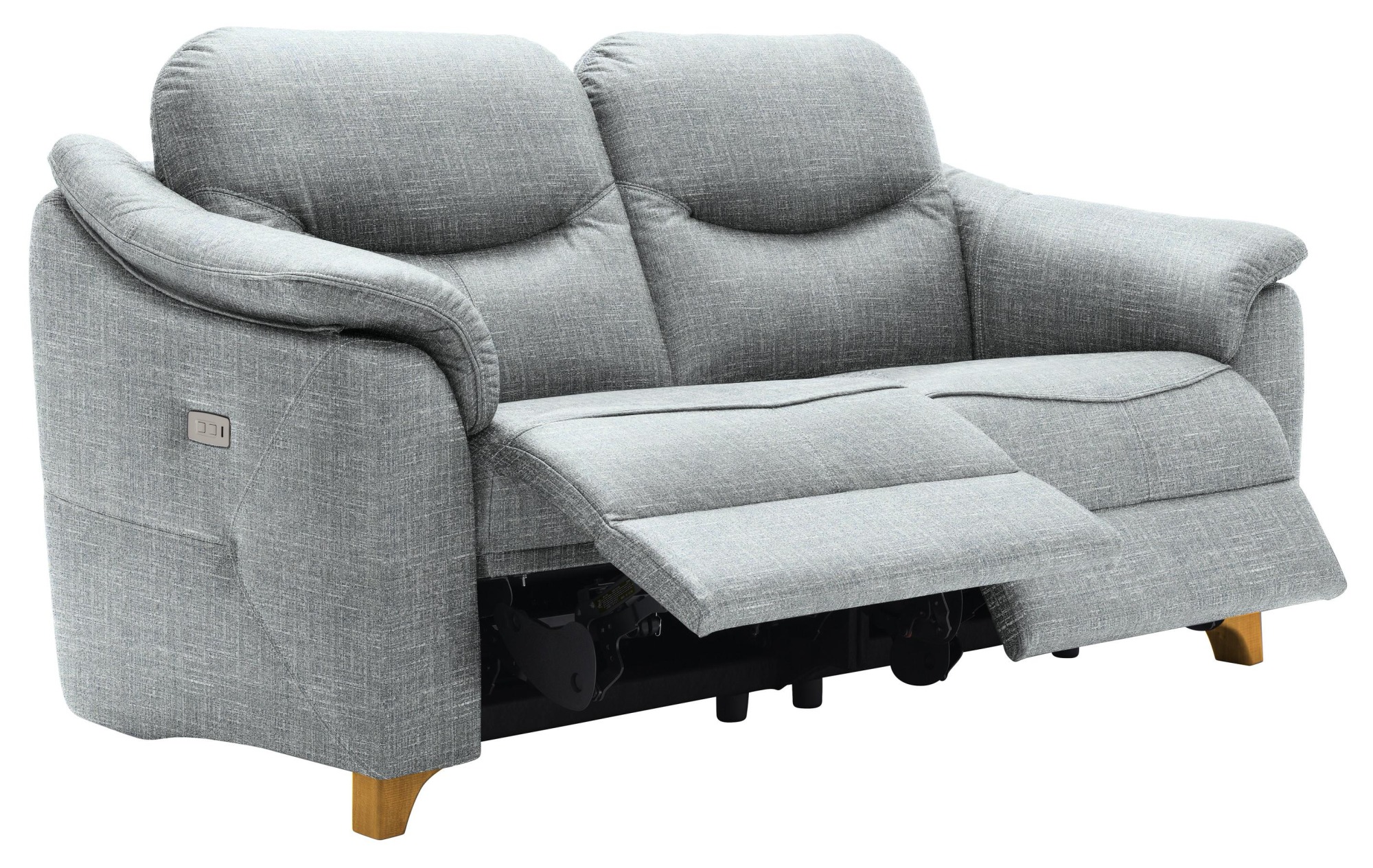 G Plan Jackson Fabric 3 Seater Power Recliner - Carters Furniture Online