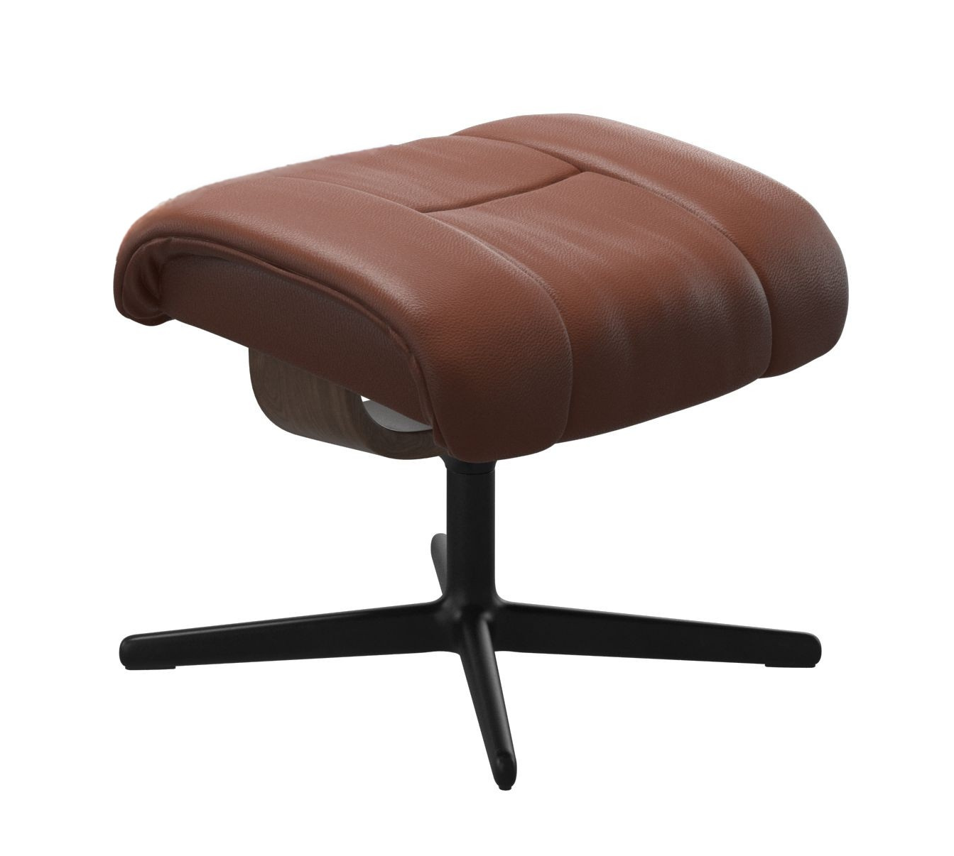 Stressless Reno Cross Base Footstool - Carters Furniture Online