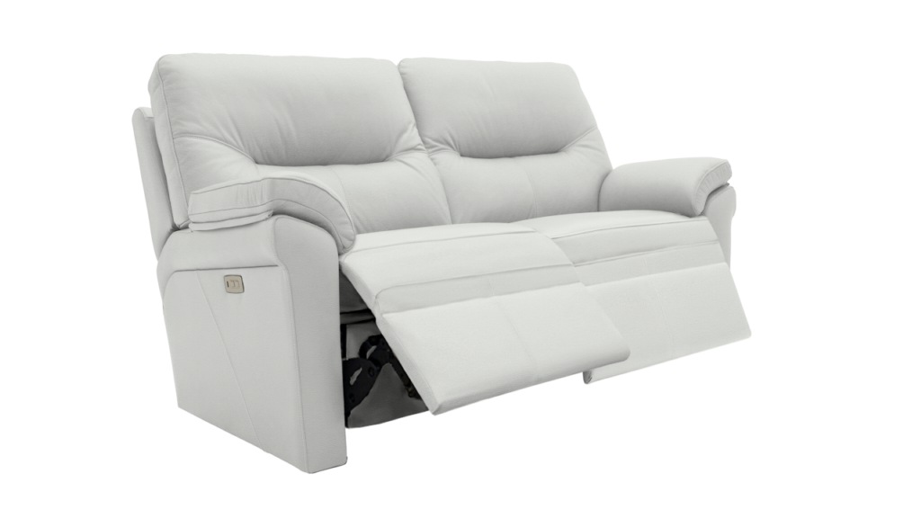 G Plan Seattle Leather 2 Seater Power Recliner Sofa - Carters Furniture ...