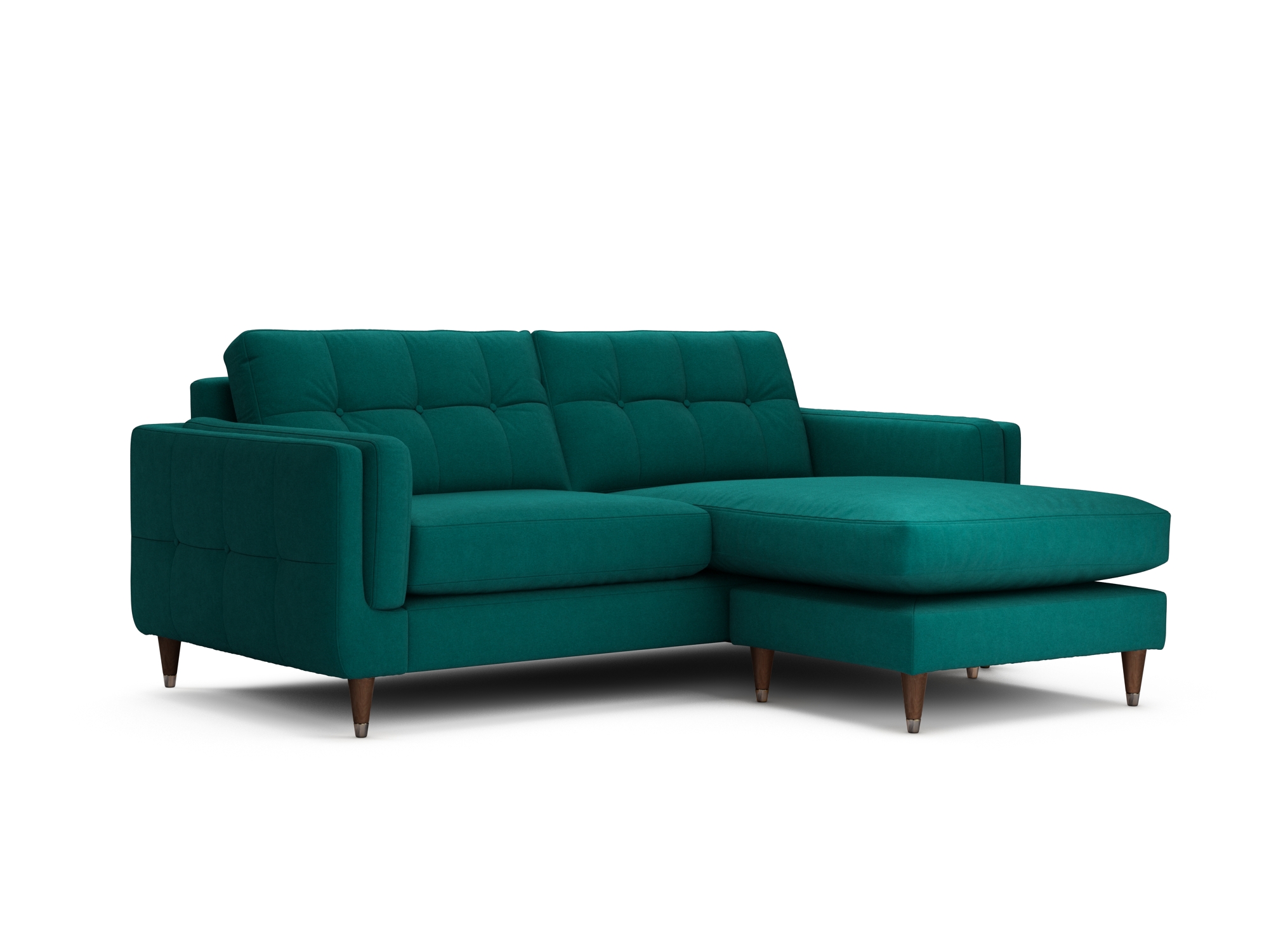 The Lounge Co Madison Right Hand Chaise Sofa - Carters Furniture Online