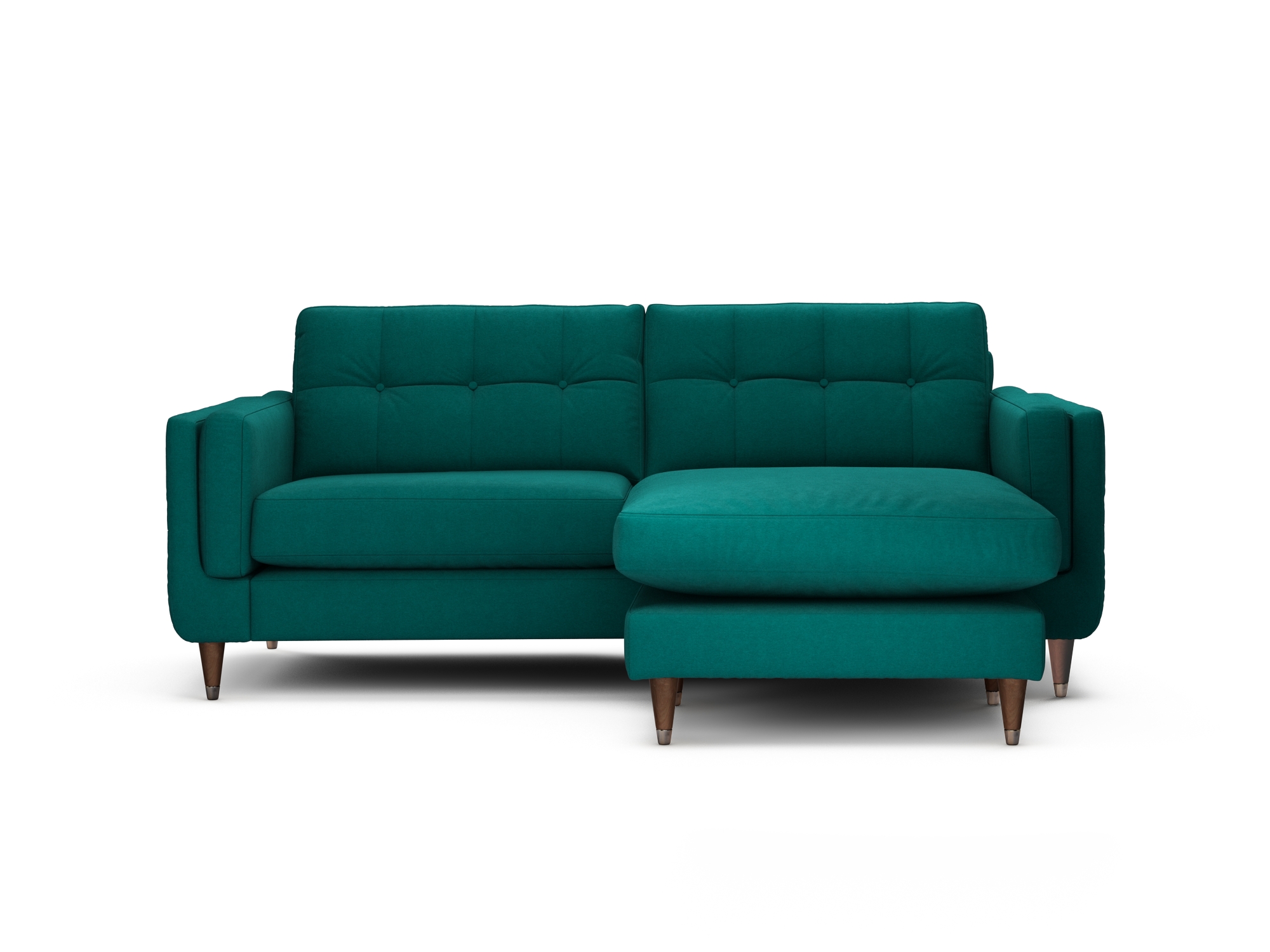 The Lounge Co Madison Right Hand Chaise Sofa - Carters Furniture Online